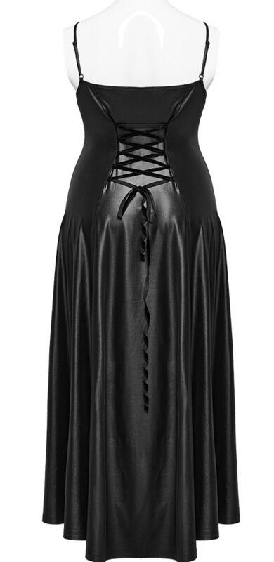 Gothic Braided Slip Dress | Punk Rave Maxi Dress | EMP