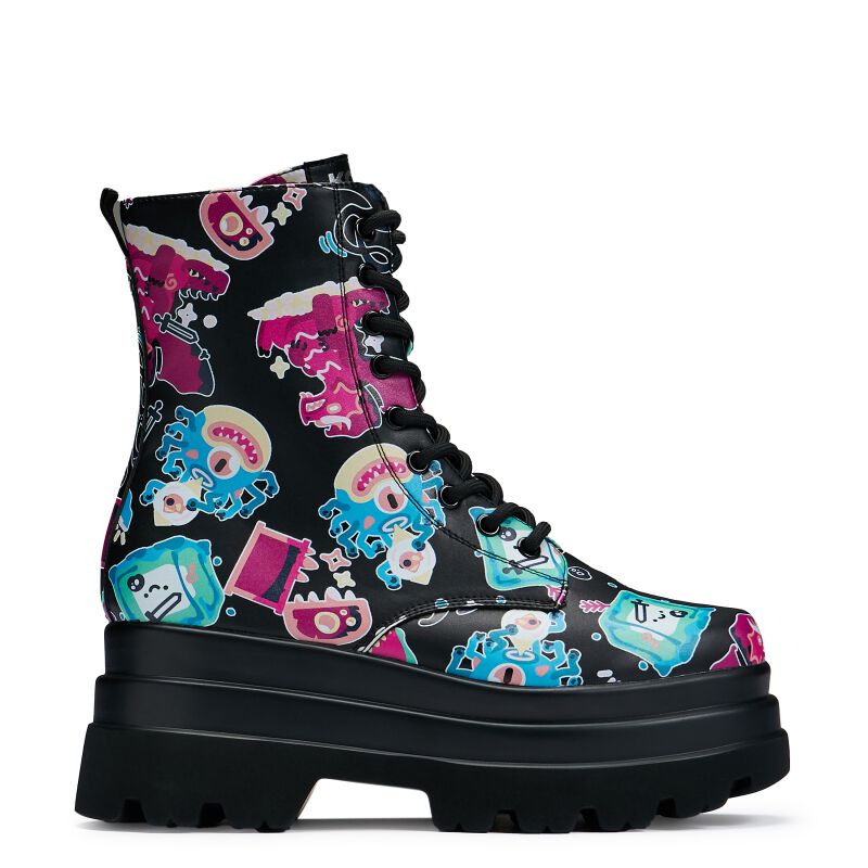 KOI x D&D L'otta Monsters Trident Platform Boots | KOI Boot | EMP