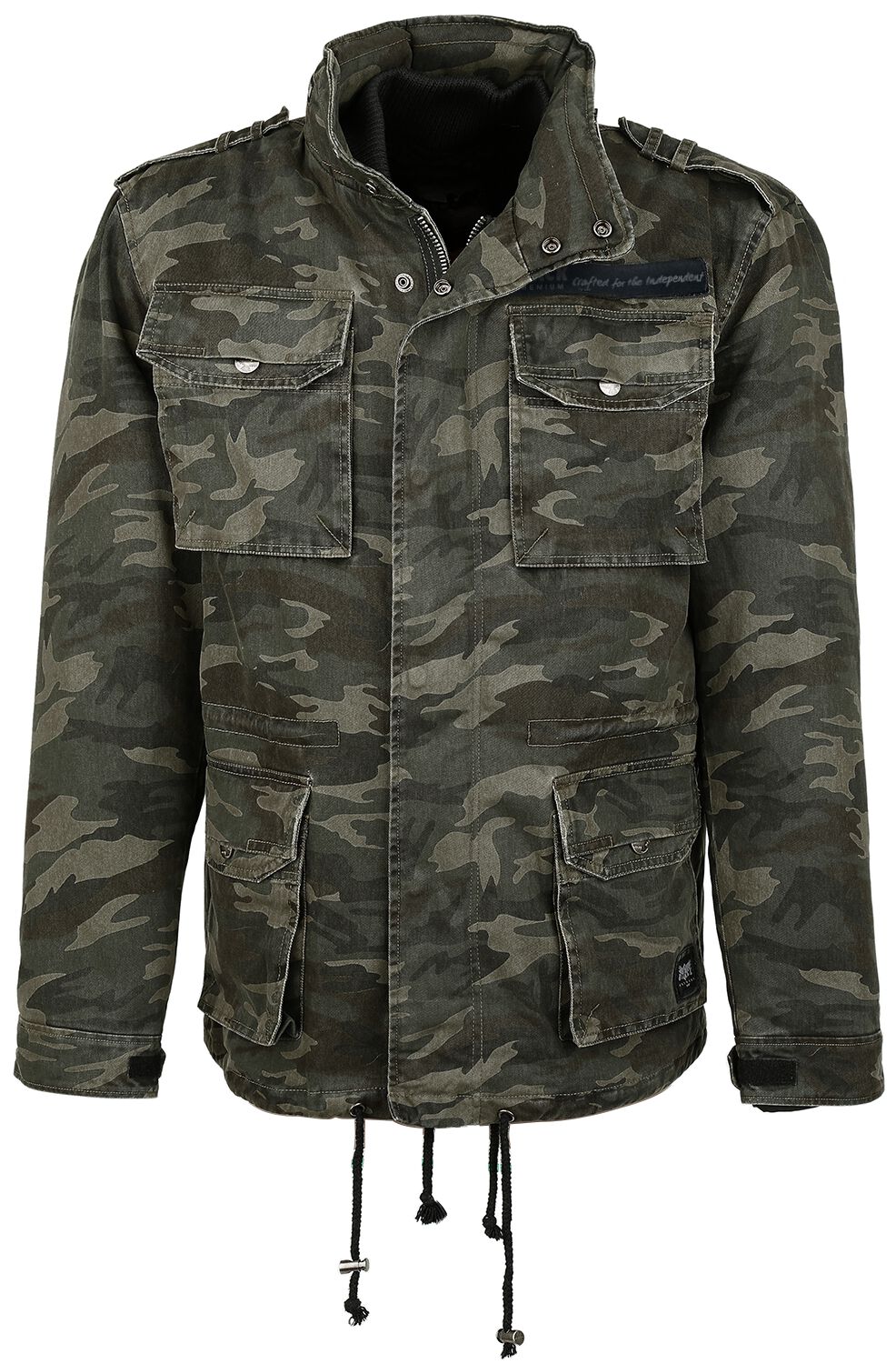 Army Field Jacket | Black Premium by EMP Winter Jacket | EMP