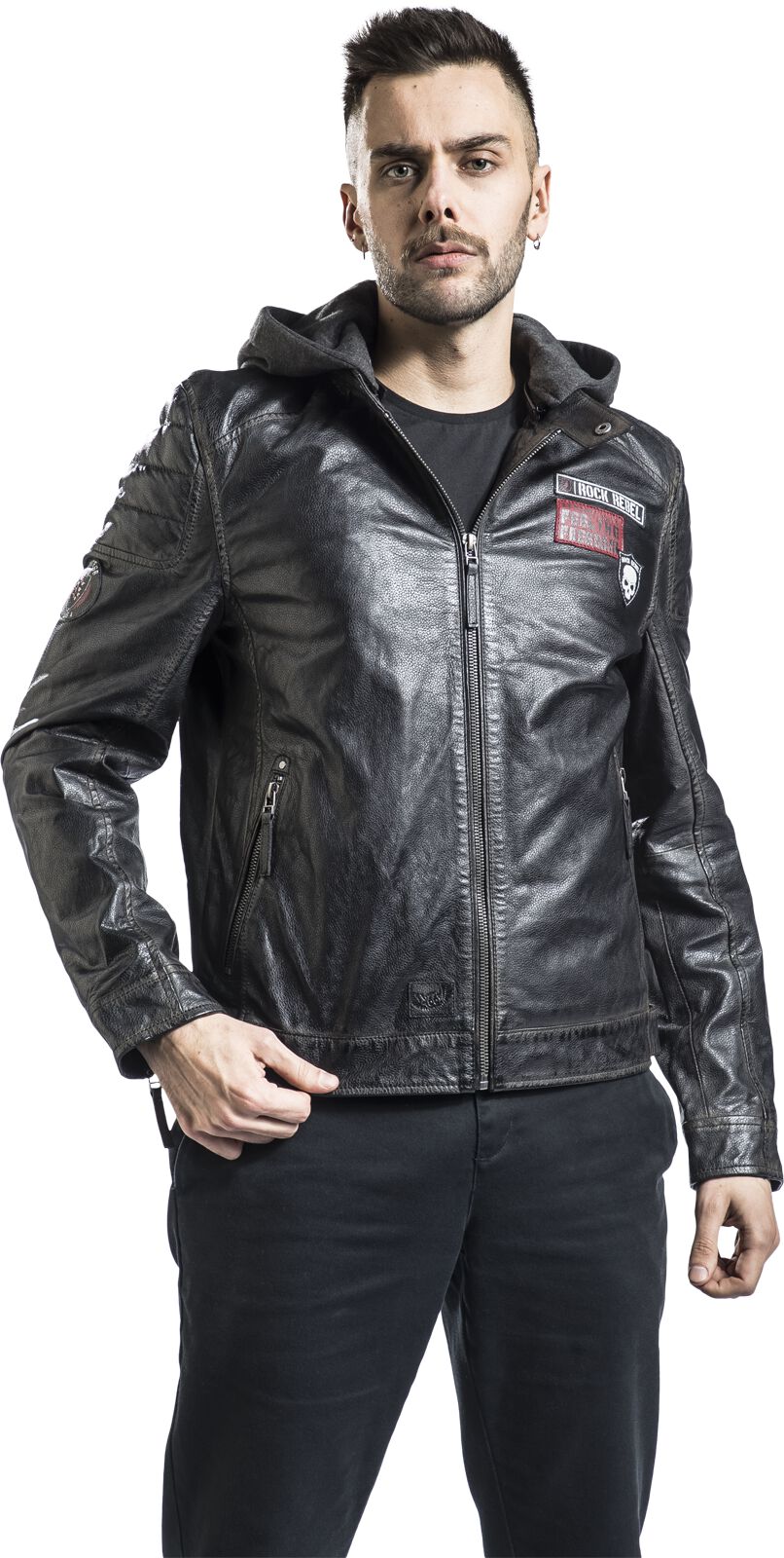Rock Rebel X Route 66 - Leather Jacket | Rock Rebel by EMP Leather ...
