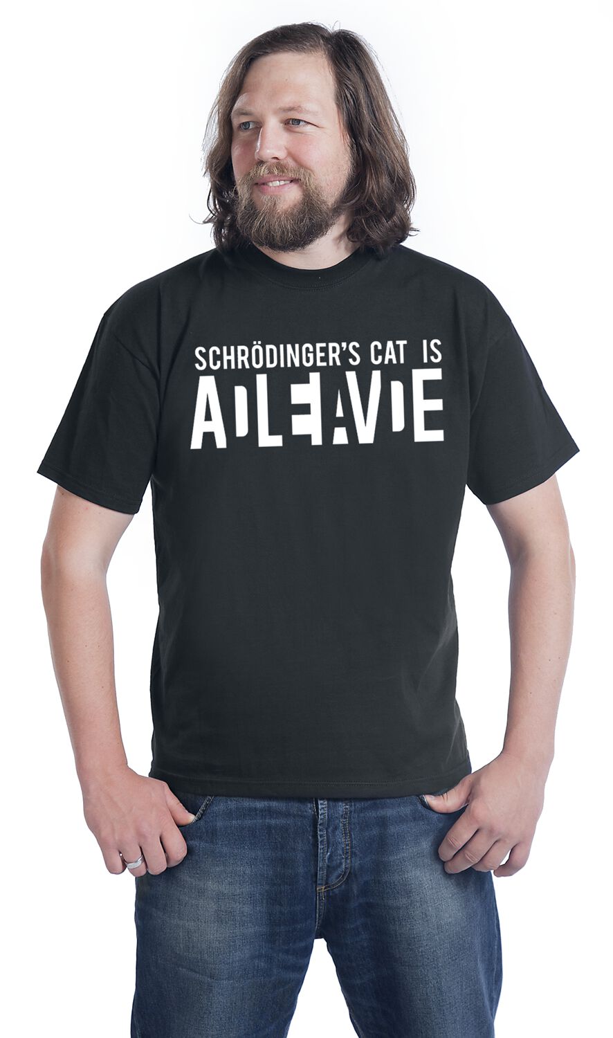 Schrödinger's Cat Is Alive | Tierisch T-Shirt | EMP