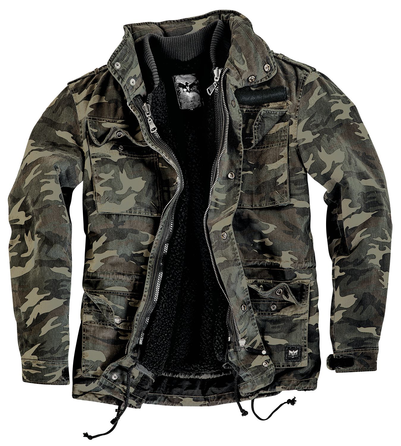 Army Field Jacket | Black Premium by EMP Winter Jacket | EMP