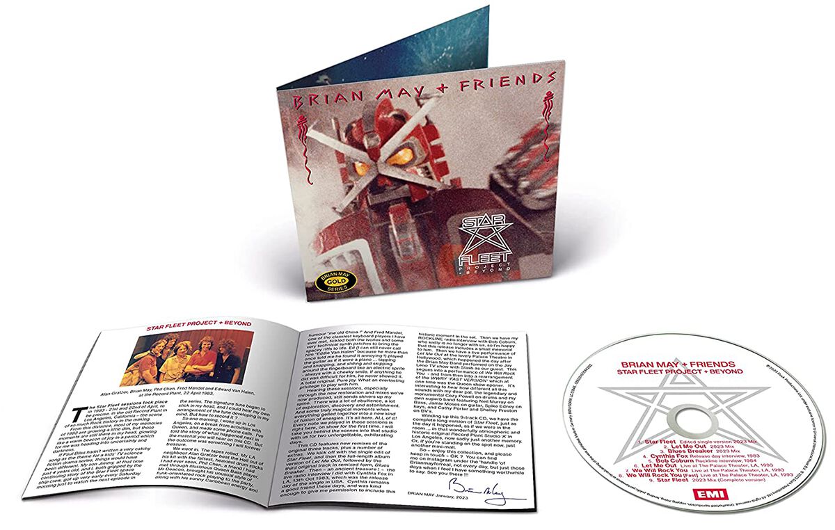 Star fleet project + Beyond | Brian May CD | EMP