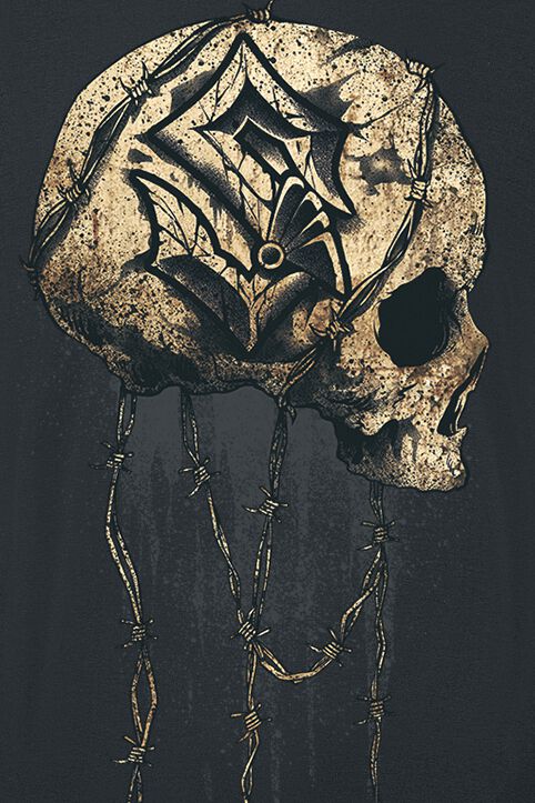 barbed skull