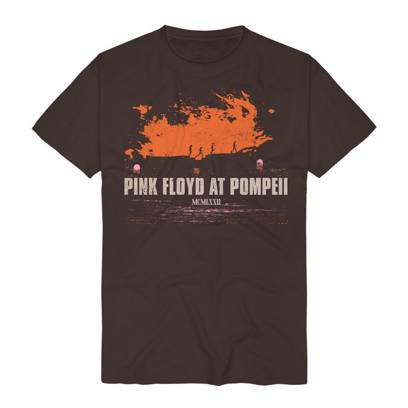 Pompeii Album Cover Widescreen | Pink Floyd T-Shirt | EMP