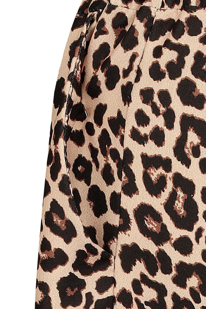 Basic Leopard Print Trousers | RED by EMP Cloth Trousers | EMP