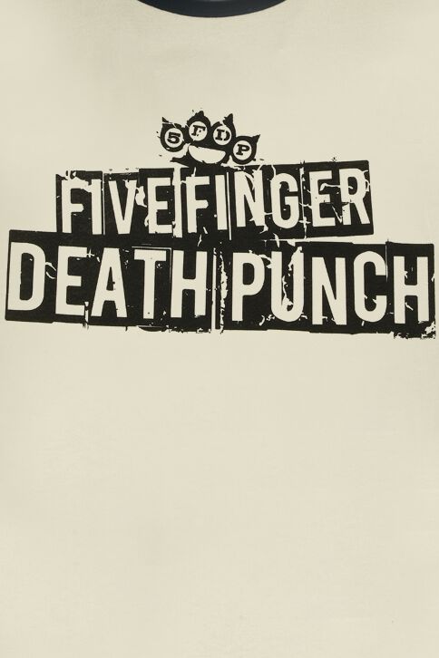 Logo - Ringer Shirt | Five Finger Death Punch T-Shirt | EMP