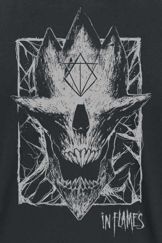 in flames jesterhead cap