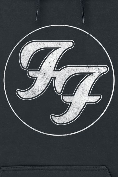 foo fighters logo white