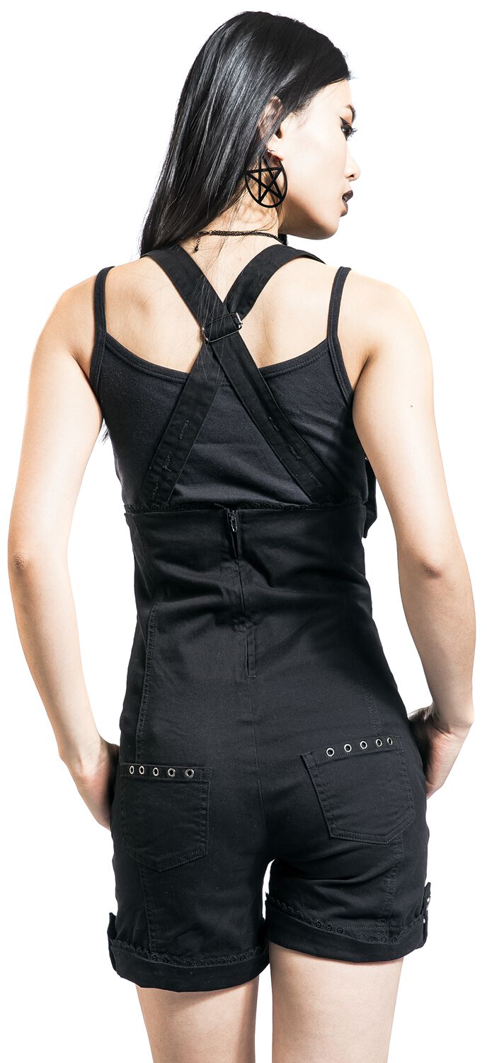 gothic dungarees
