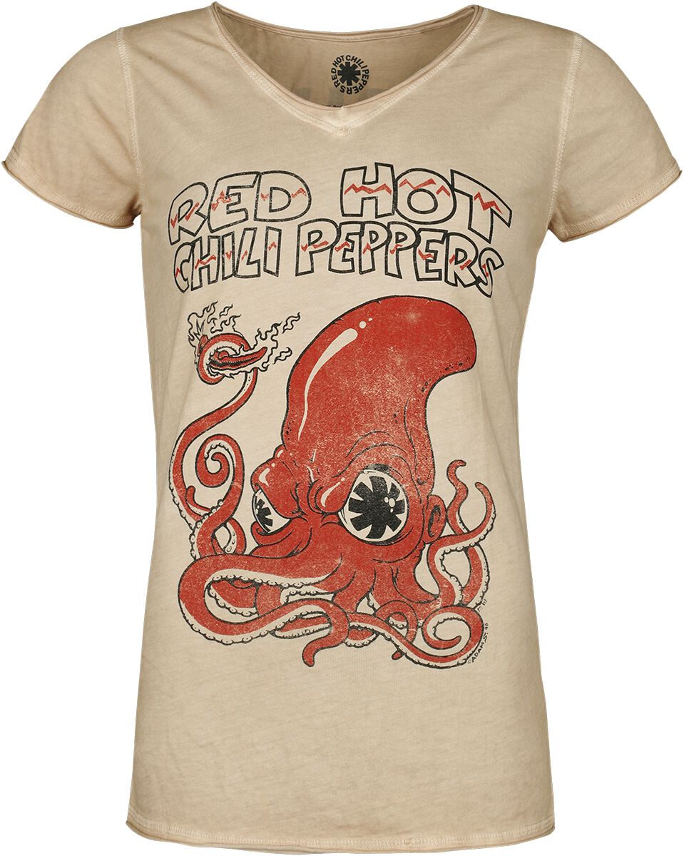 Red Hot Chili Peppers Shirt Fire Squid 2022 In 2023 Red Hot